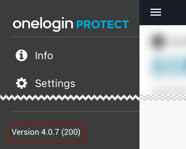 OneLogin Protectのバージョンを確認したいです – サーバーワークス サポートセンター